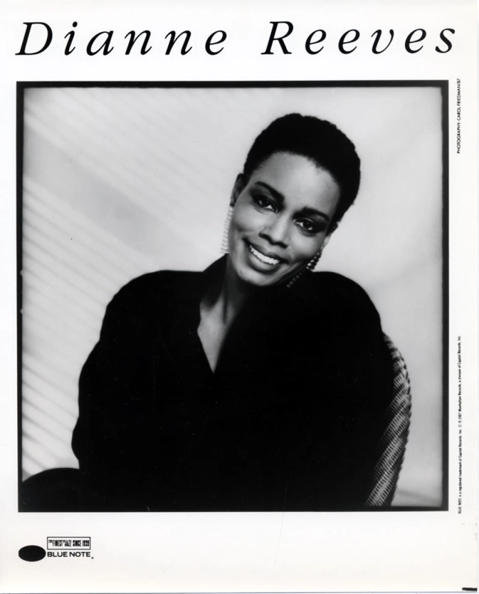Dianne Reeves Vintage Concert Photo Promo Print, 1987 at Wolfgang's