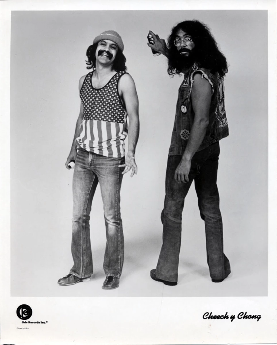 Cheech and Chong Vintage Concert Photo Promo Print at Wolfgang's