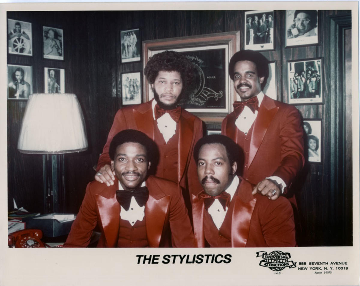 The Stylistics Vintage Concert Photo Promo Print at Wolfgang's