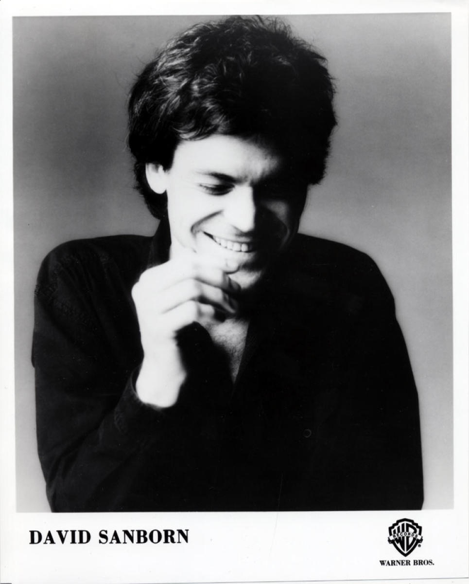 David Sanborn Vintage Concert Photo Promo Print at Wolfgang's
