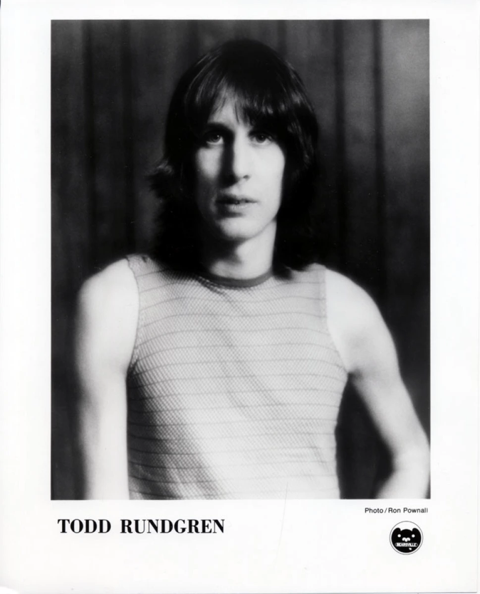 Todd Rundgren Vintage Concert Photo Promo Print at Wolfgang's