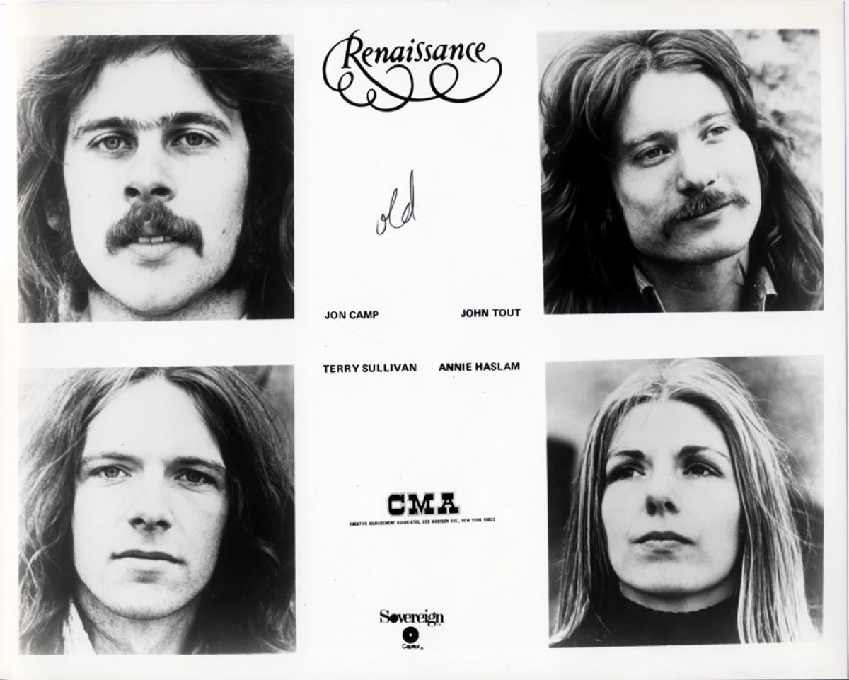 Renaissance Vintage Concert Photo Promo Print at Wolfgang's