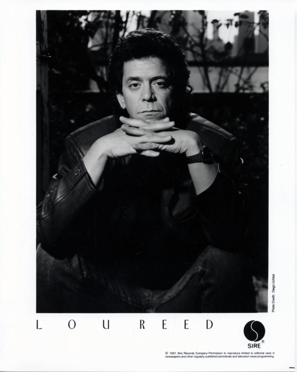 Lou Reed Vintage Concert Photo Promo Print, 1991 at Wolfgang's