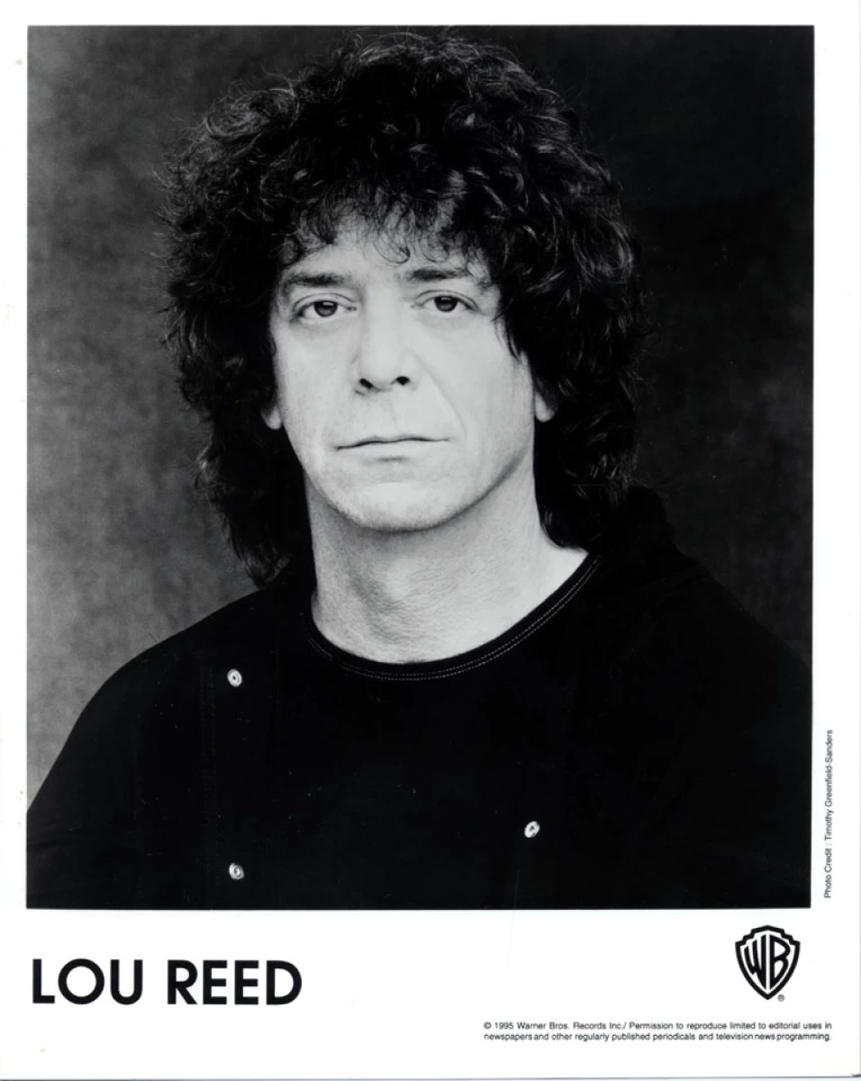 Lou Reed Vintage Concert Photo Promo Print, 1995 at Wolfgang's
