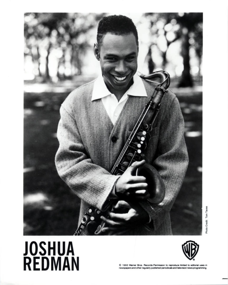 Joshua Redman Vintage Concert Photo Promo Print, 1993 at Wolfgang's