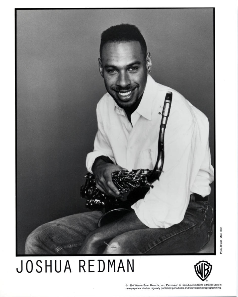 Joshua Redman Vintage Concert Photo Promo Print, 1994 at Wolfgang's