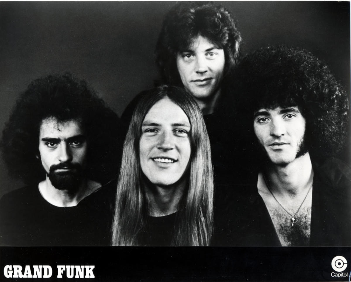 Grand Funk Railroad Vintage Concert Photo Promo Print at Wolfgang's