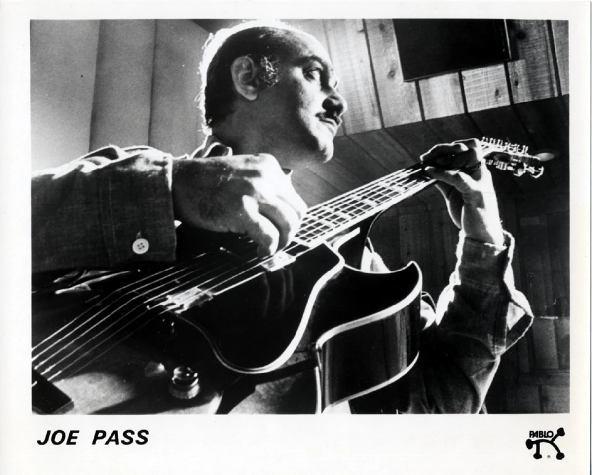 Joe Pass Vintage Concert Photo Promo Print at Wolfgang's