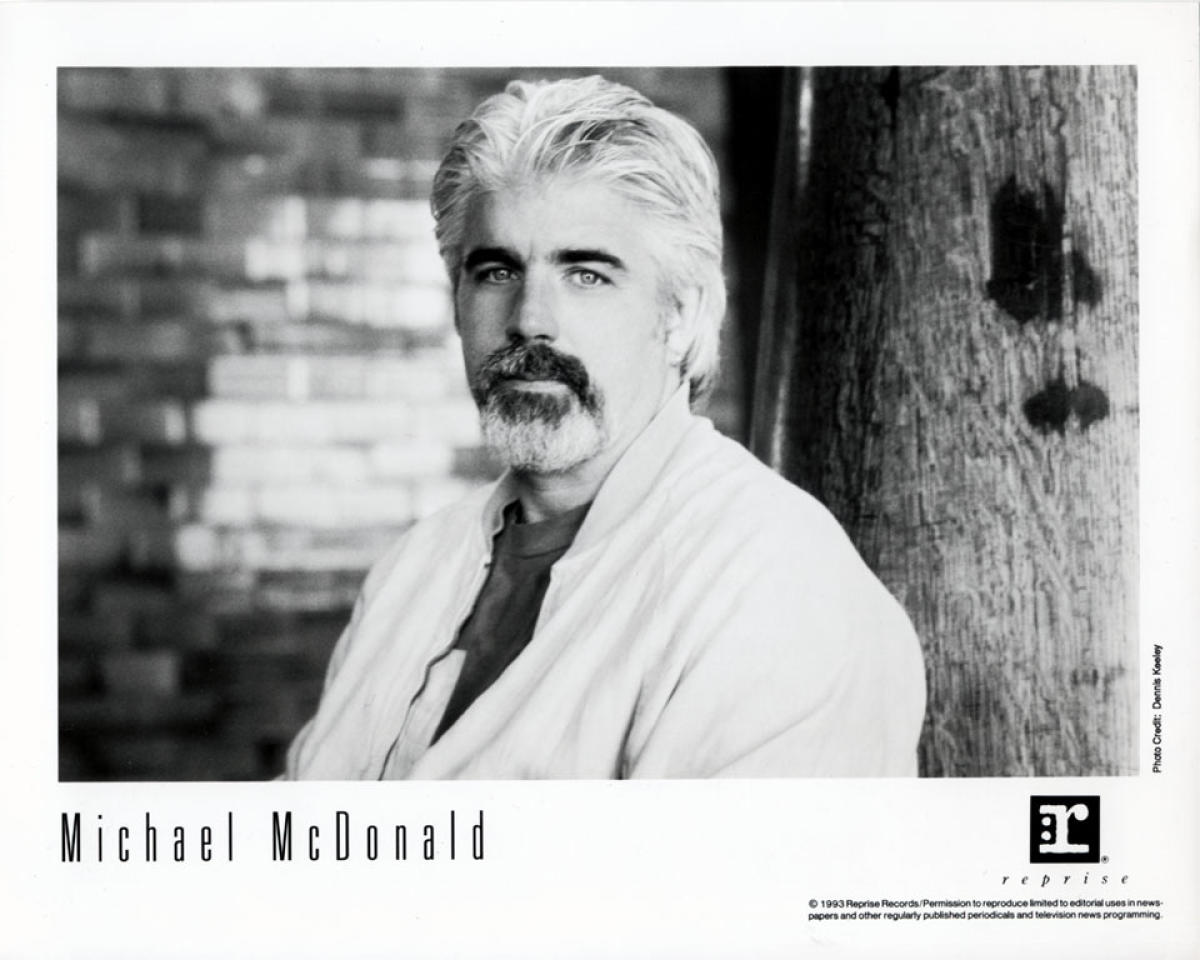 Michael McDonald Vintage Concert Photo Promo Print, 1993 at Wolfgang's Michael McDonald Vintage Concert Photo Promo Print, 1993 at Wolfgang's