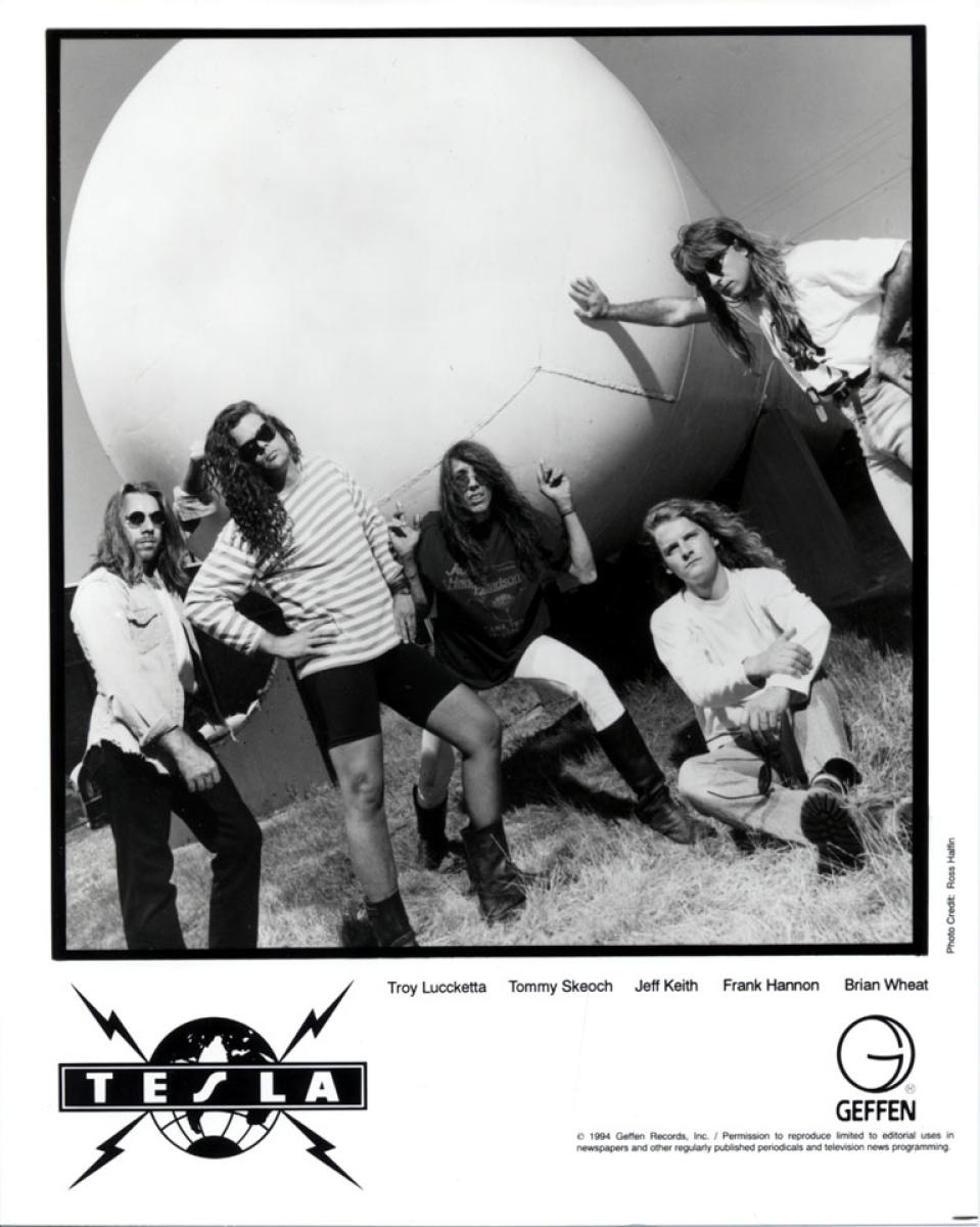 Tesla Vintage Concert Photo Promo Print, 1994 at Wolfgang's