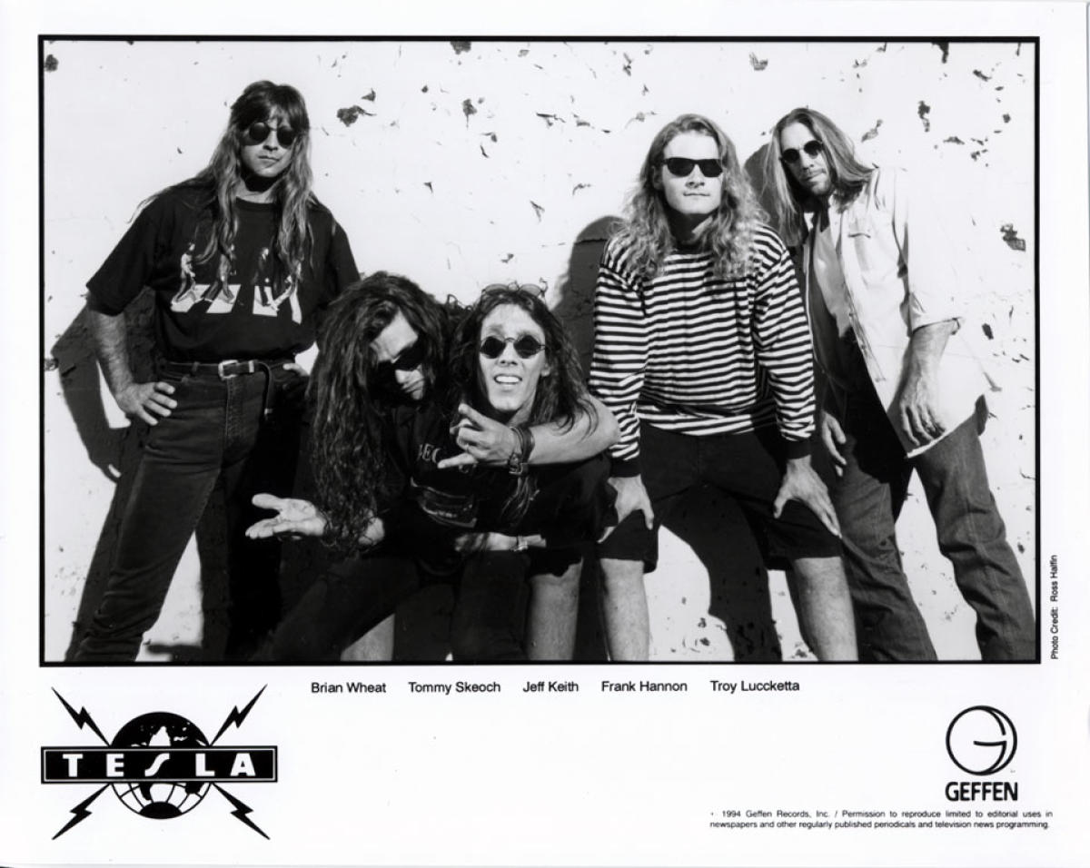 Tesla Vintage Concert Photo Promo Print, 1994 at Wolfgang's
