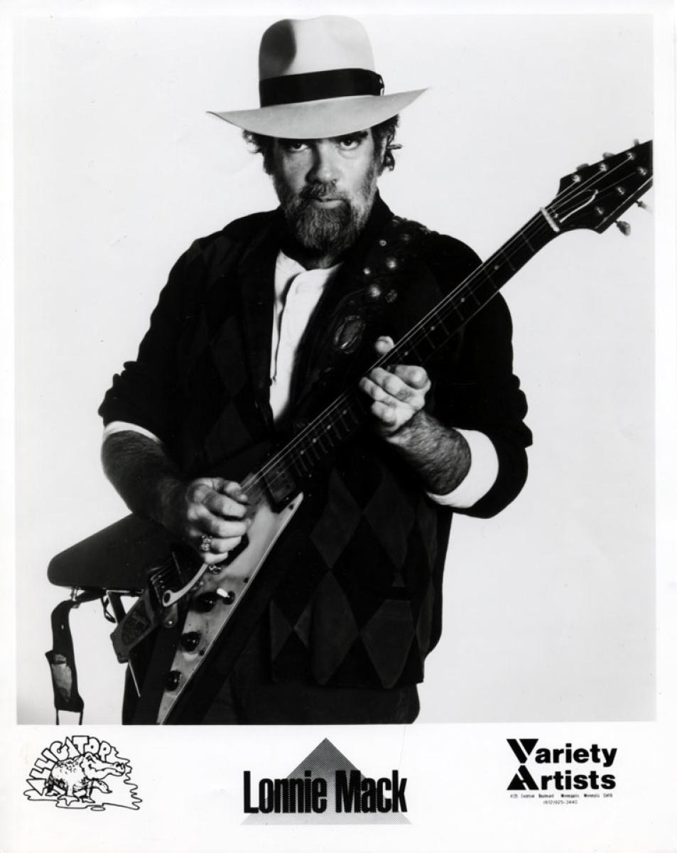 Lonnie Mack Vintage Concert Photo Promo Print at Wolfgang's