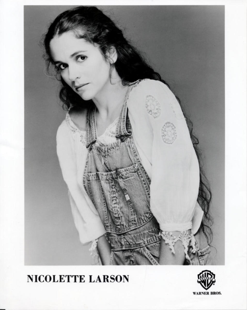 Nicolette Larson Vintage Concert Photo Promo Print at Wolfgang's