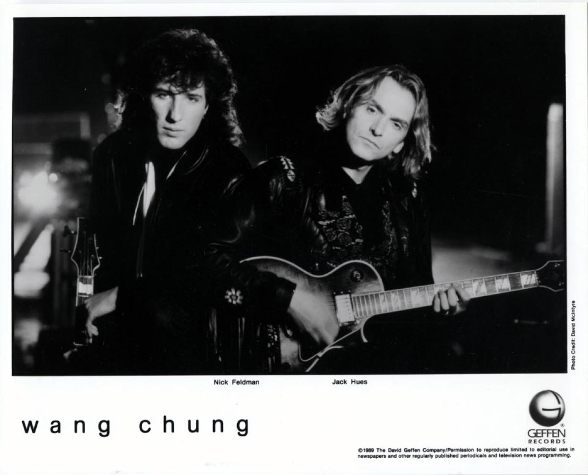 Wang Chung Vintage Concert Photo Promo Print, 1989 at Wolfgang's