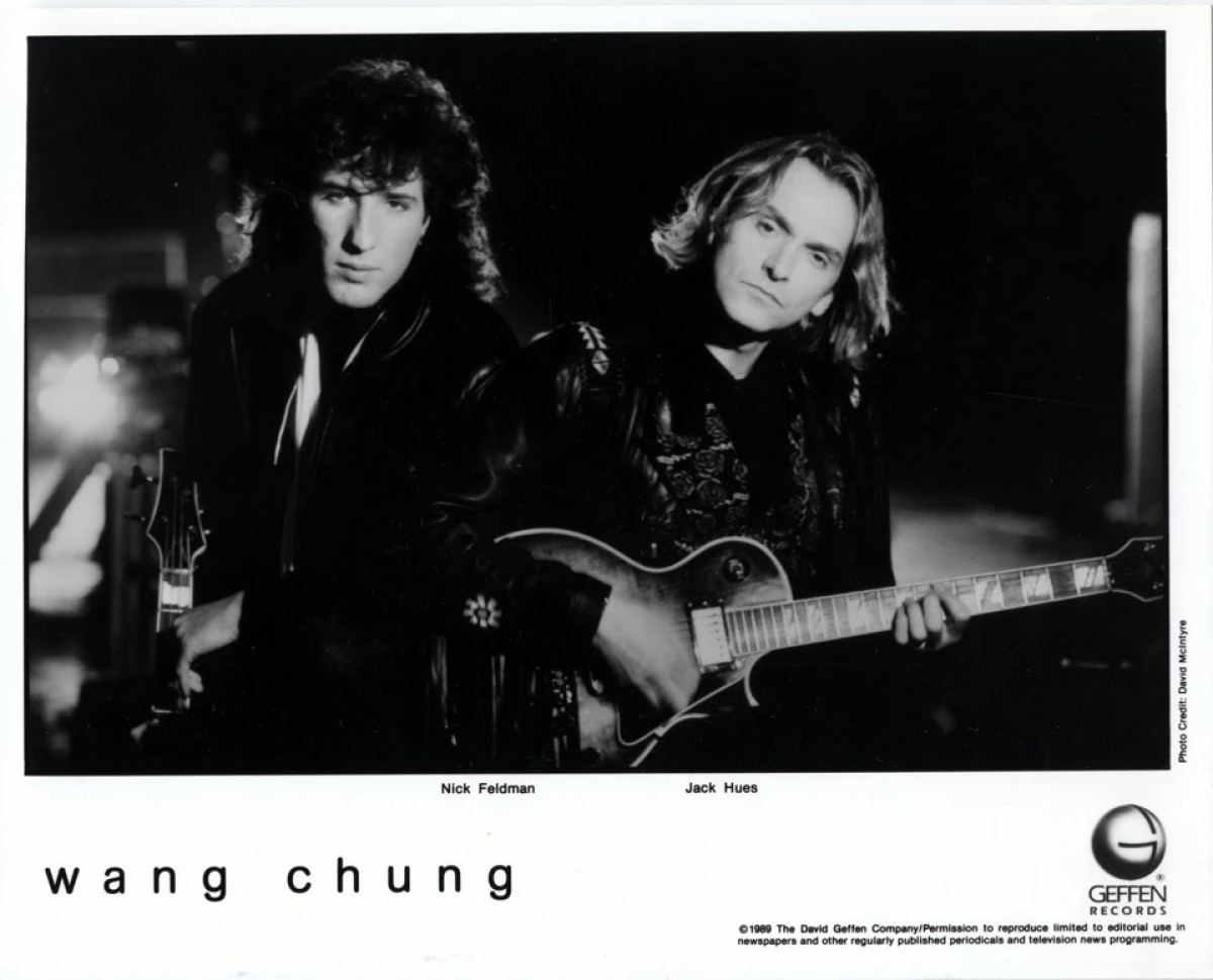 Wang Chung Vintage Concert Photo Promo Print, 1989 at Wolfgang's