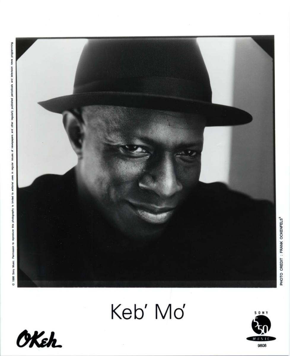 Keb' Mo' Vintage Concert Photo Promo Print, 1998 at Wolfgang's