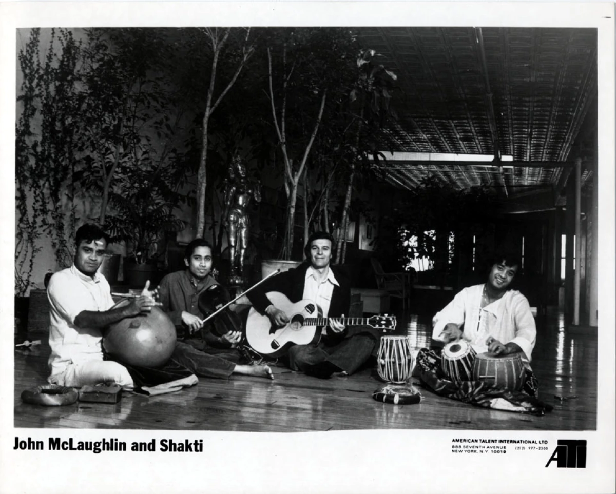 John McLaughlin Vintage Concert Photo Promo Print at Wolfgang's