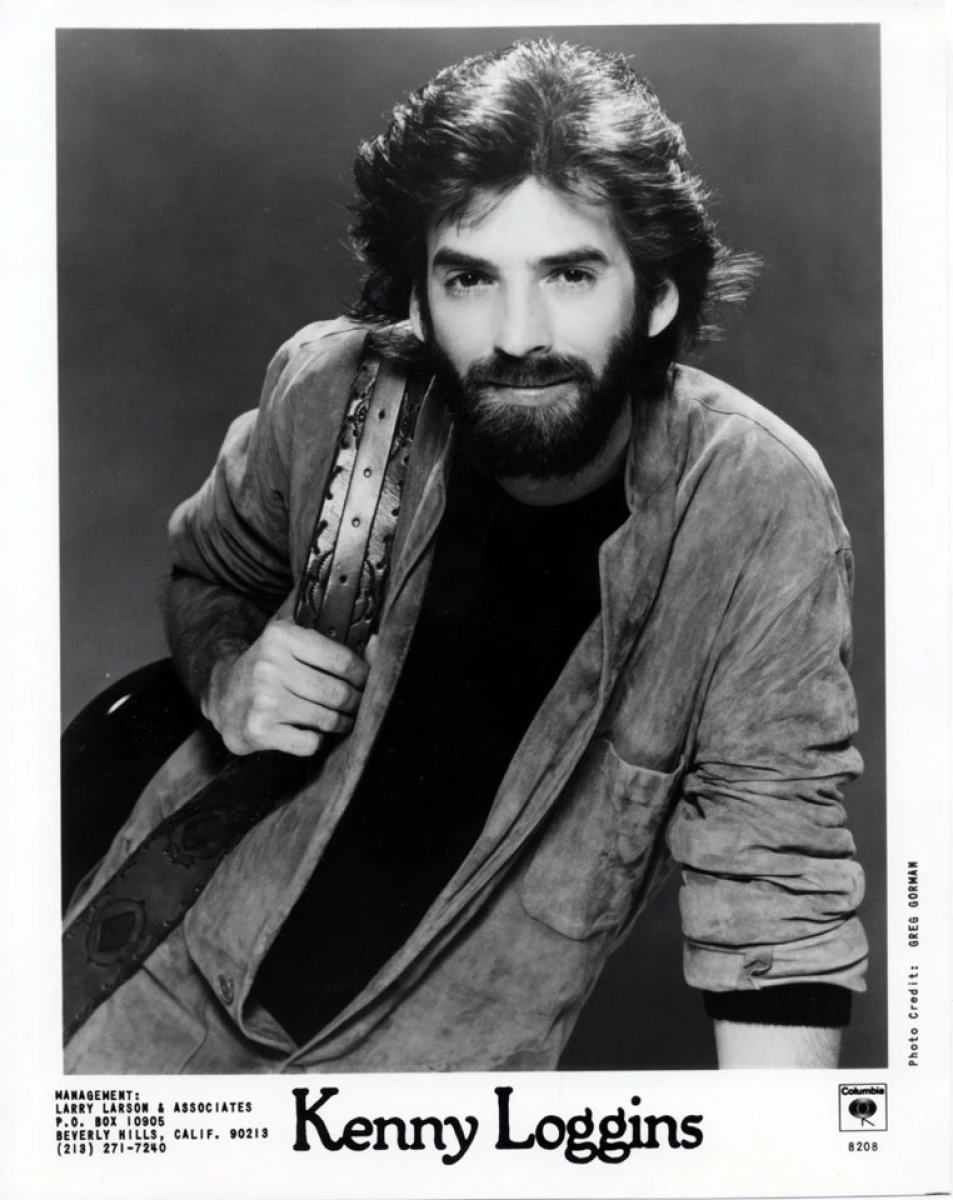 Kenny Loggins Vintage Concert Photo Promo Print at Wolfgang's