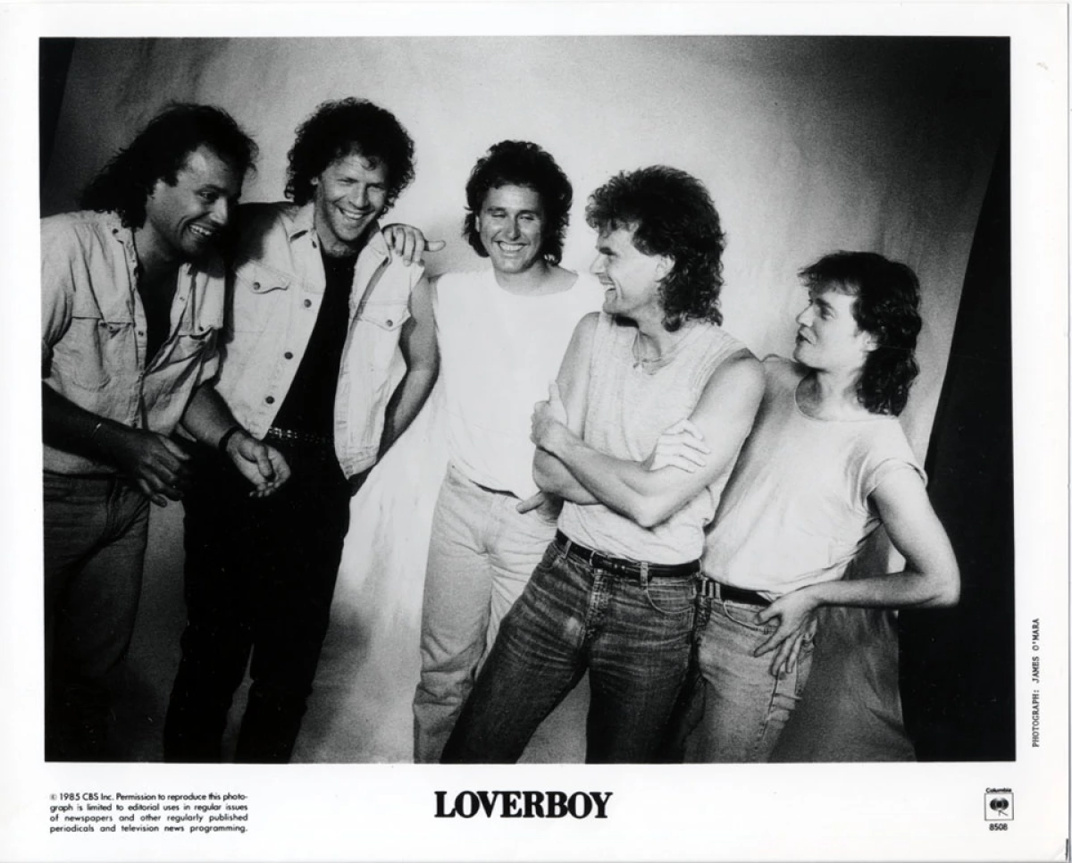 Loverboy Vintage Concert Photo Promo Print, 1985 at Wolfgang's