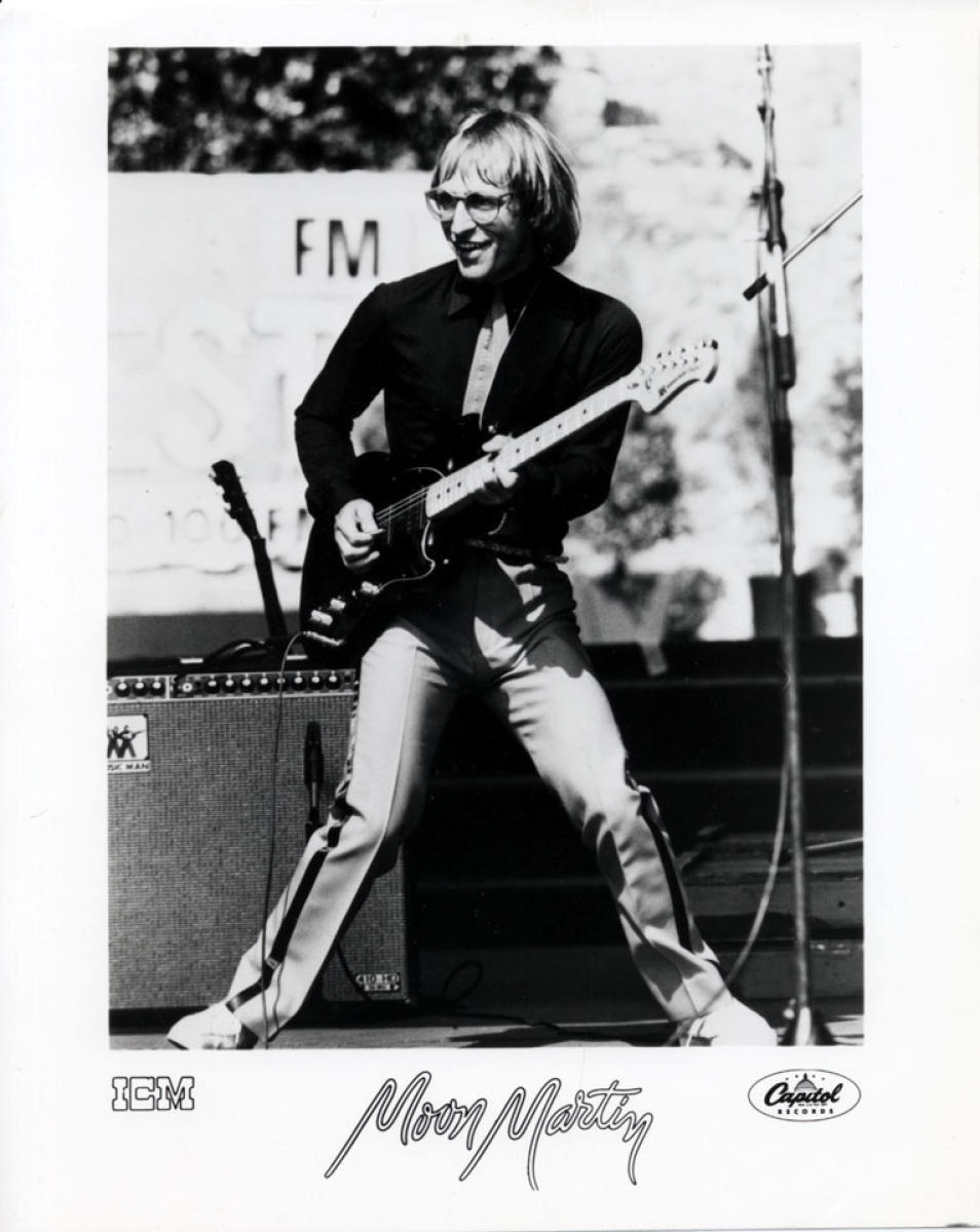 Moon Martin Vintage Concert Photo Promo Print at Wolfgang's