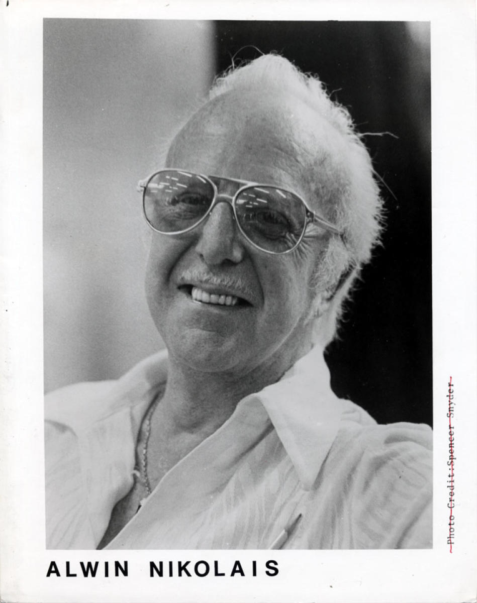 Alwin Nikolais Vintage Concert Photo Promo Print at Wolfgang's