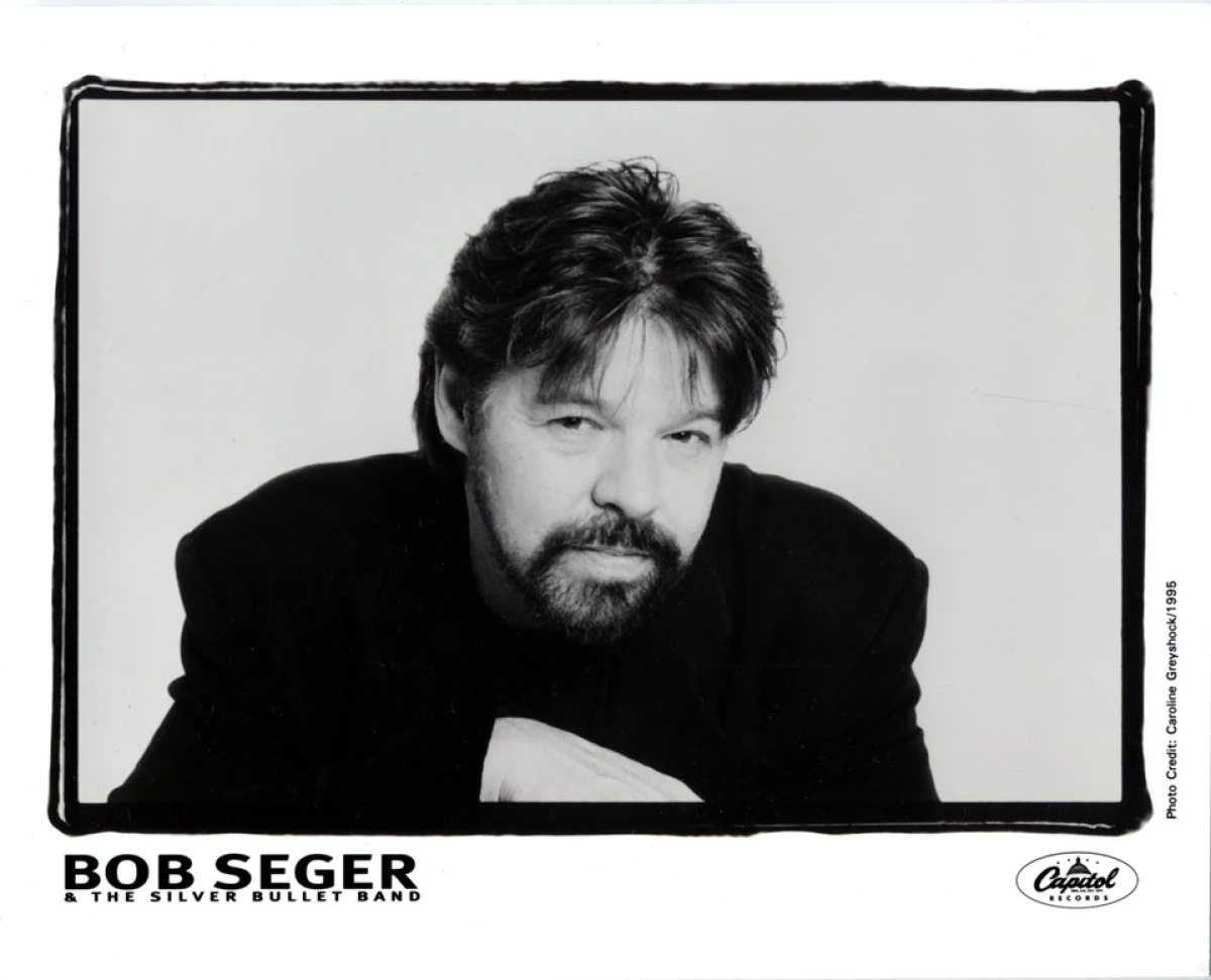 Bob Seger Vintage Concert Photo Promo Print, 1995 at Wolfgang's