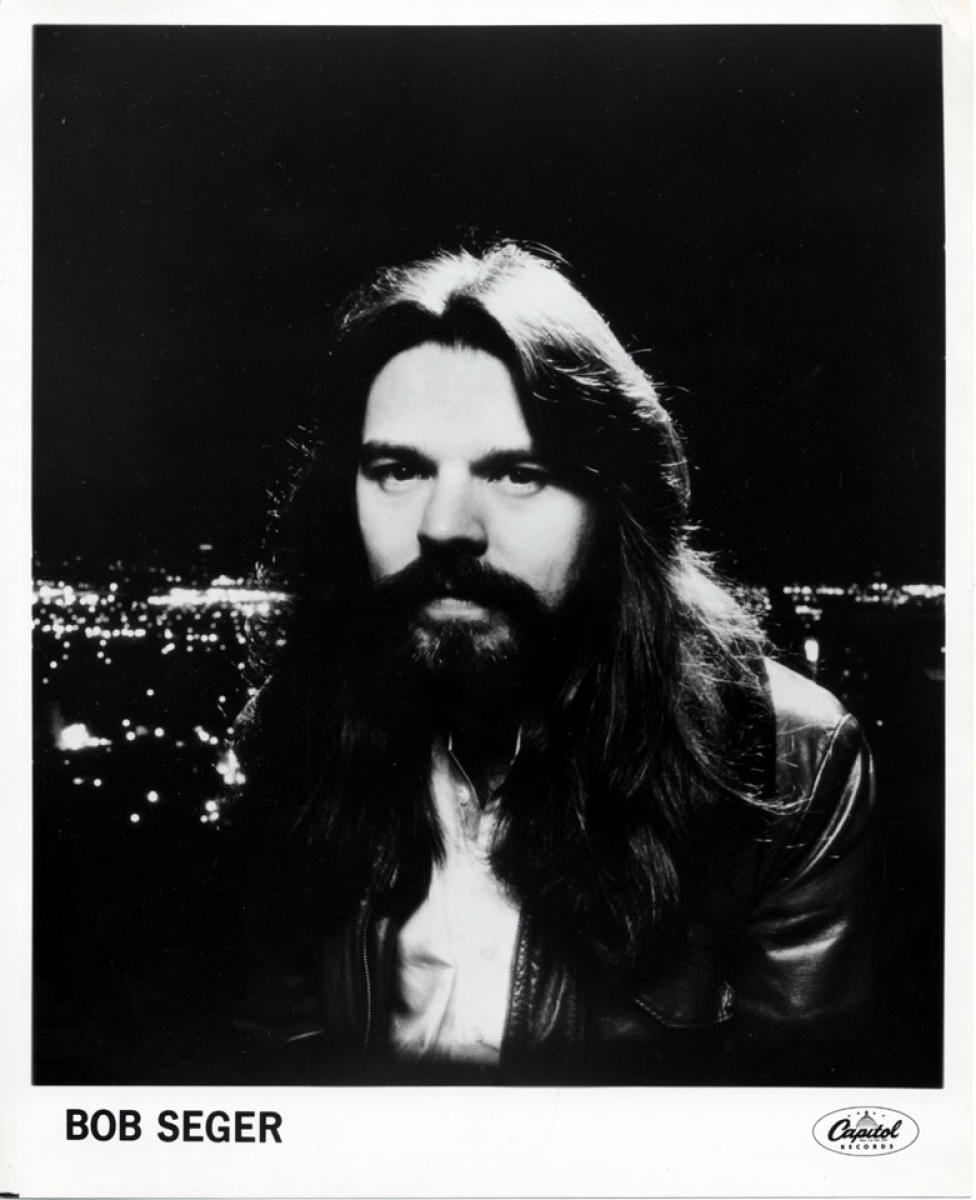 Bob Seger Vintage Concert Photo Promo Print at Wolfgang's