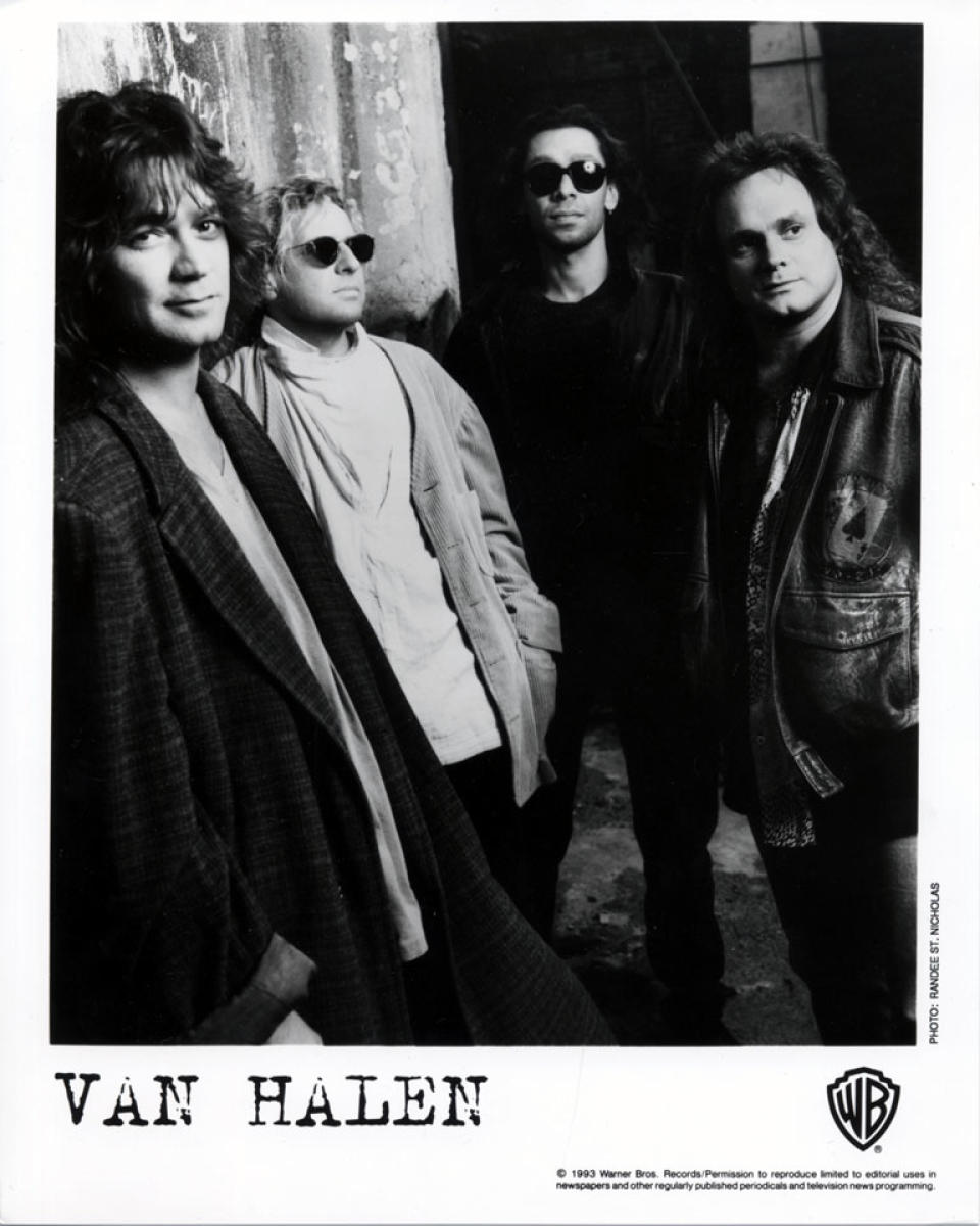 Van Halen Vintage Concert Photo Promo Print, 1993 at Wolfgang's