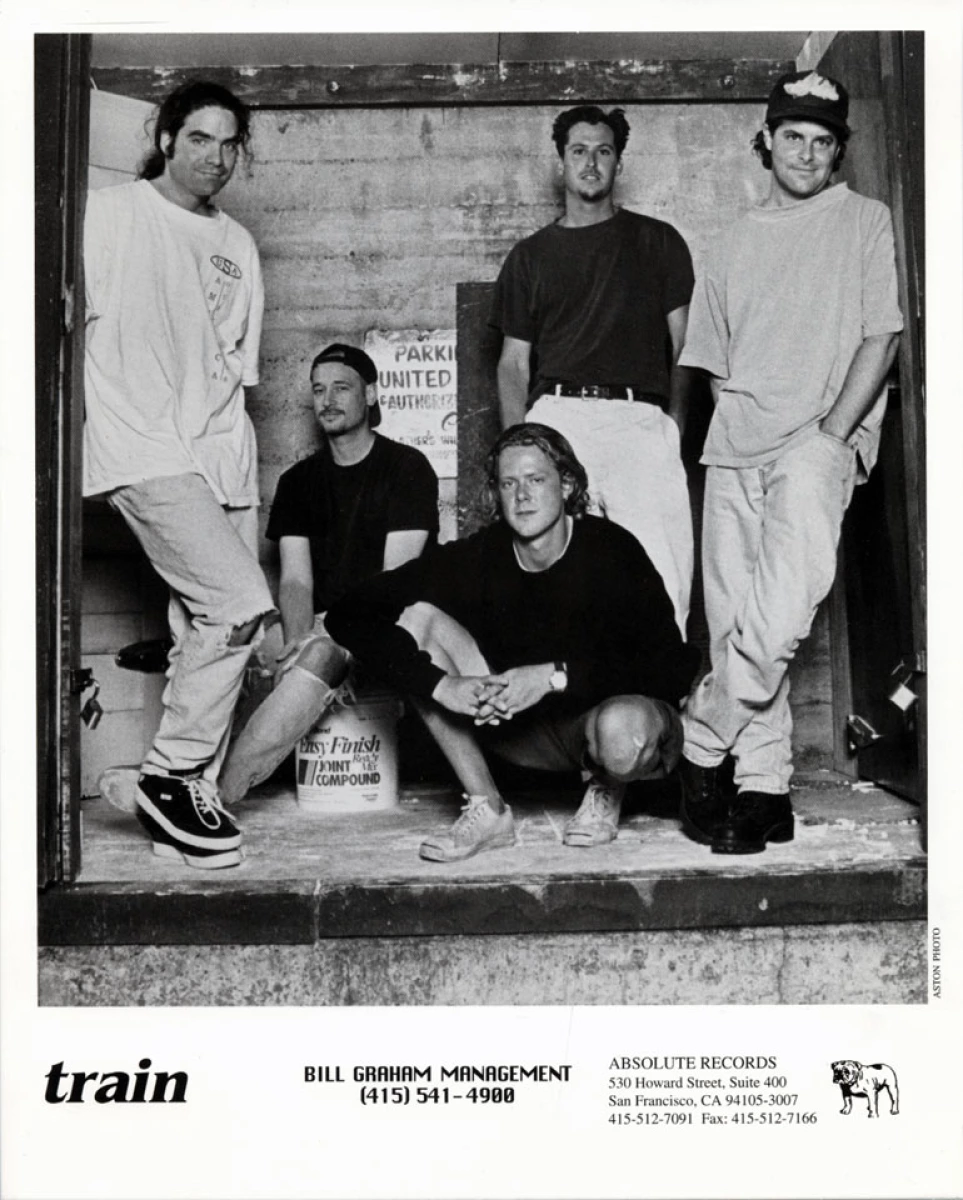 Train Vintage Concert Photo Promo Print at Wolfgang's