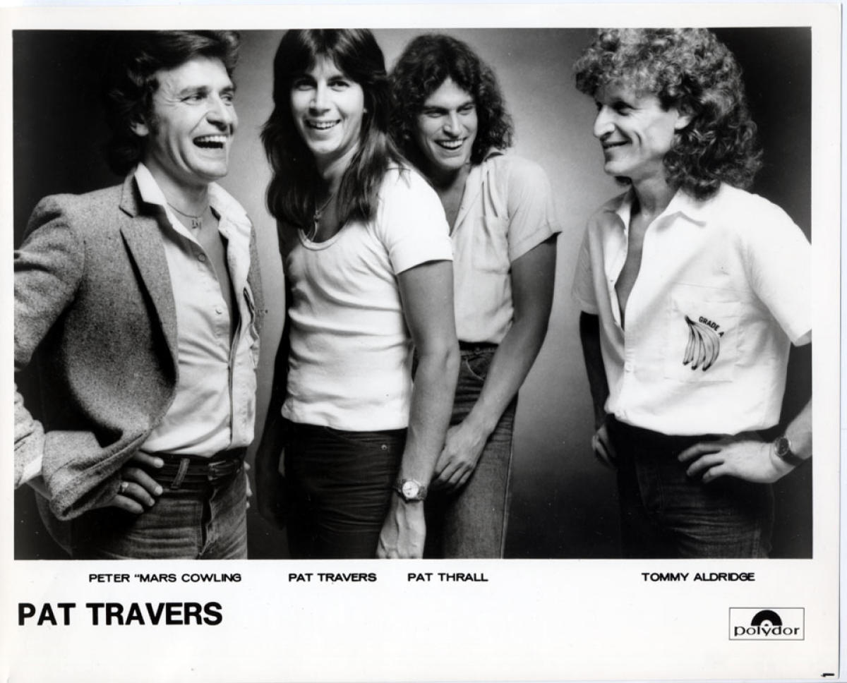 Pat Travers Vintage Concert Photo Promo Print at Wolfgang's