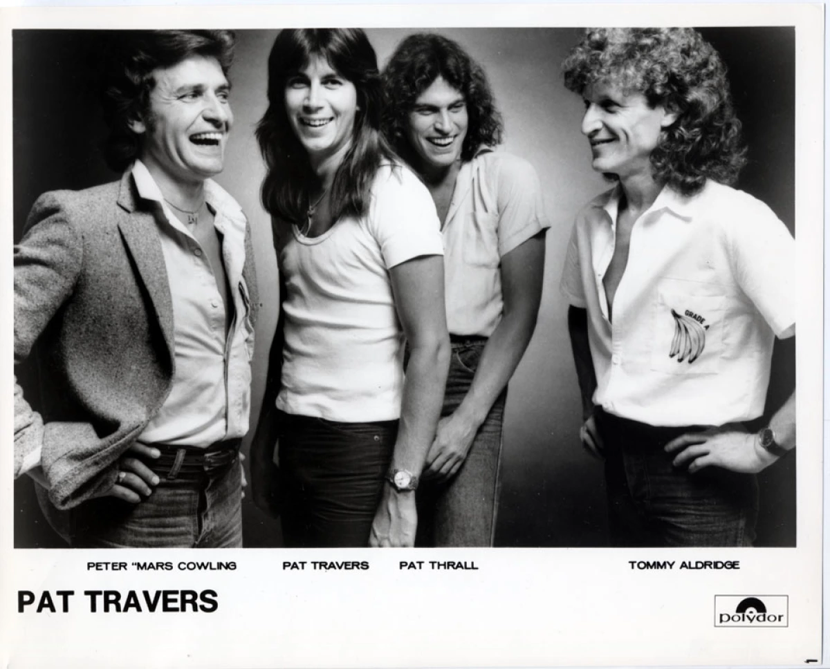 Pat Travers Vintage Concert Photo Promo Print at Wolfgang's