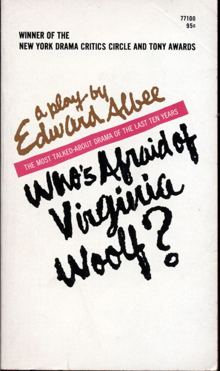 Who's Afraid Of Virginia Woolf? Book by Edward Albee, 1970 at Wolfgang's