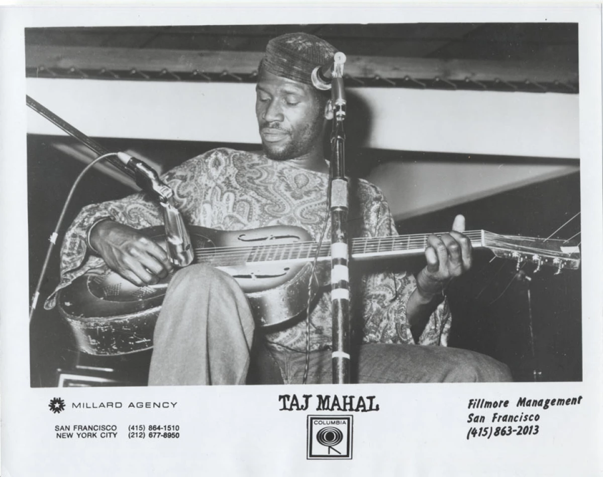 Taj Mahal Vintage Concert Photo Promo Print at Wolfgang's