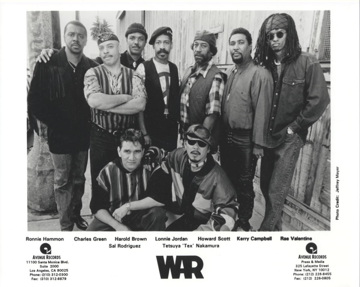 War Vintage Concert Photo Promo Print at Wolfgang's