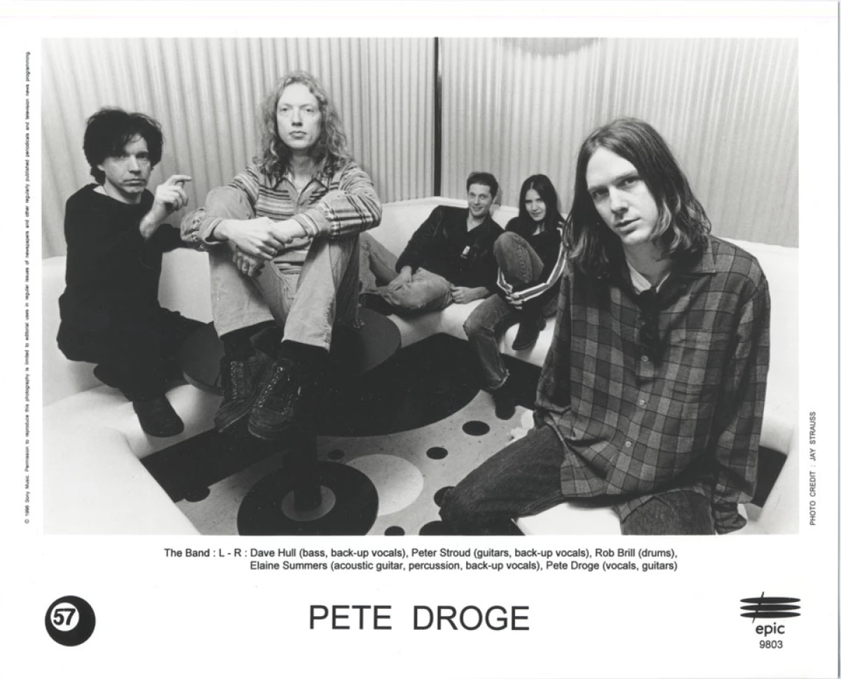 Pete Droge Vintage Concert Photo Promo Print, 1998 at Wolfgang's