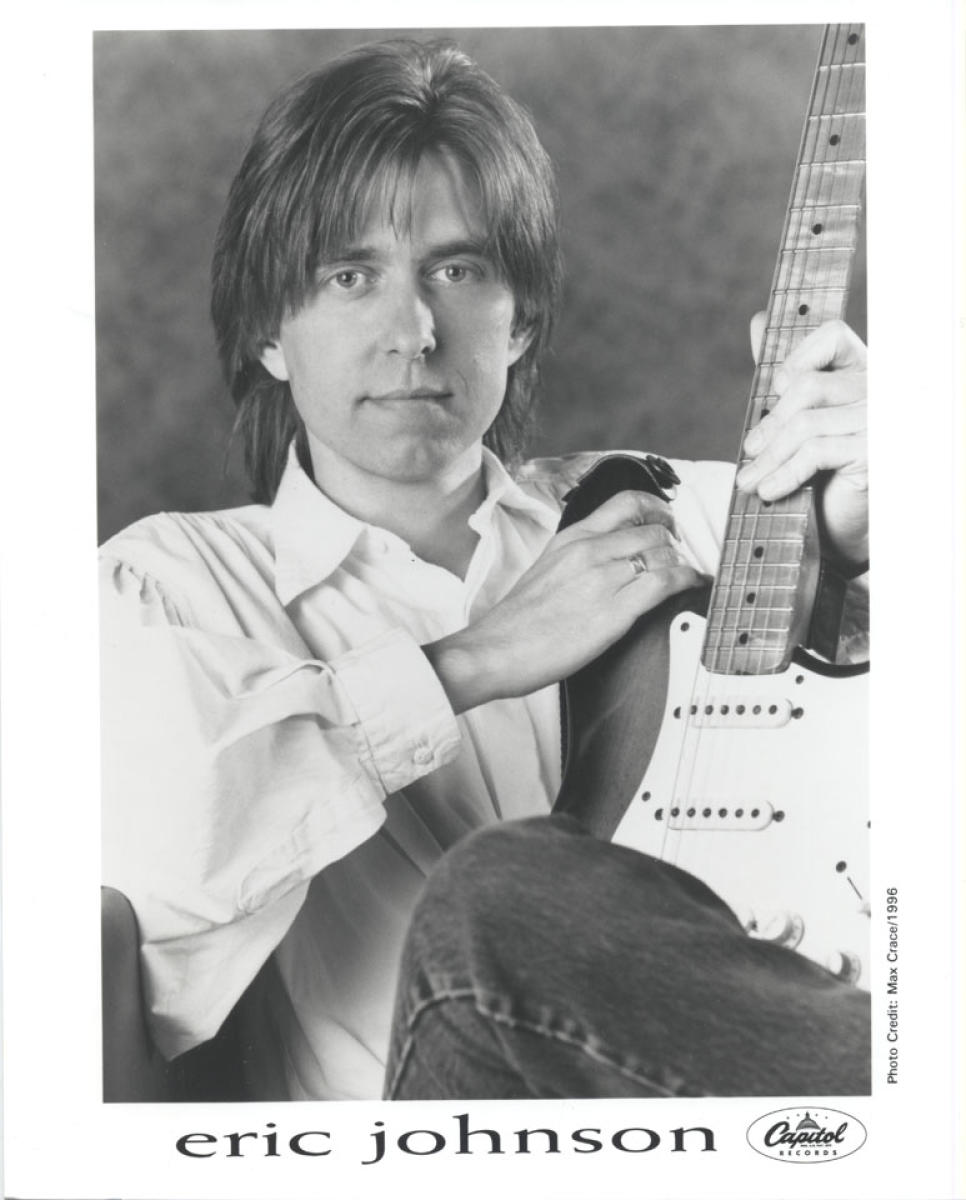 Eric Johnson Vintage Concert Photo Promo Print, 1996 at Wolfgang's