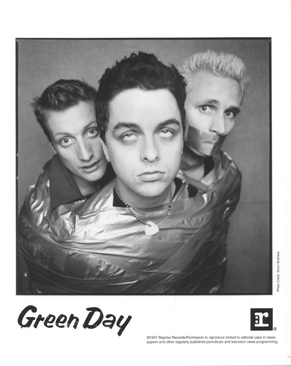 Green Day Vintage Concert Photo Promo Print, 1997 at Wolfgang's