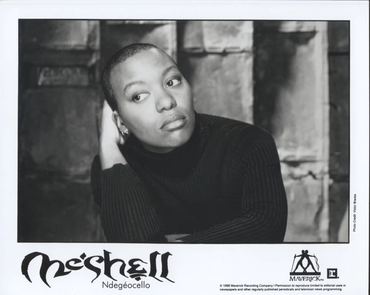 Me'Shell NdegeOcello Vintage Concert Photo Promo Print, 1996 at Wolfgang's