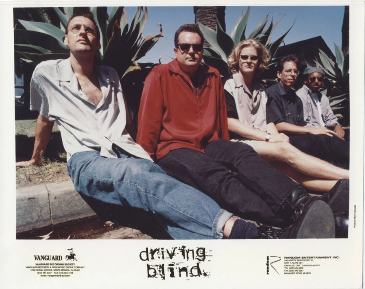 Driving Blind Vintage Concert Photo Promo Print at Wolfgang's