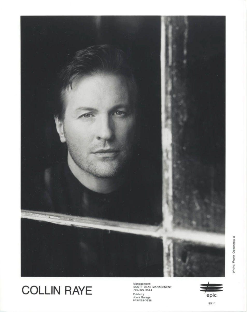 Collin Raye Vintage Concert Photo Promo Print at Wolfgang's