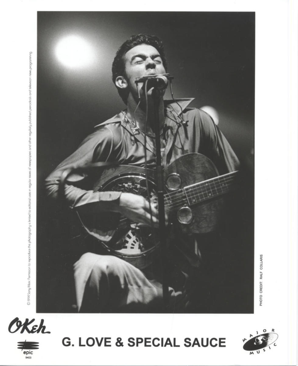 G. Love & Special Sauce Vintage Concert Photo Promo Print, 1994 at ...