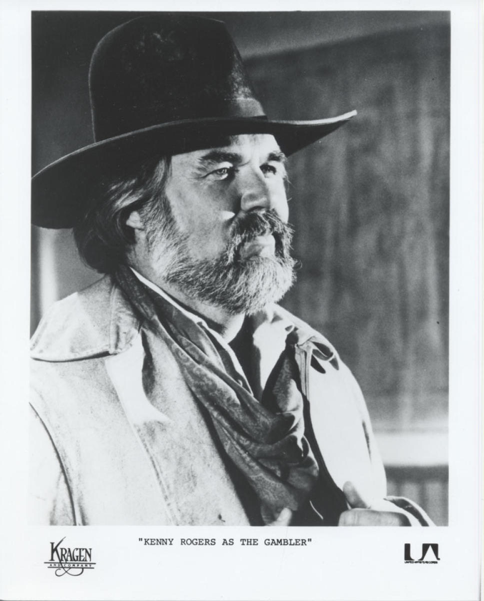 Kenny Rogers Vintage Concert Photo Promo Print at Wolfgang's