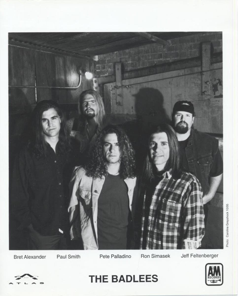 The Badlees Vintage Concert Photo Promo Print, 1995 at Wolfgang's