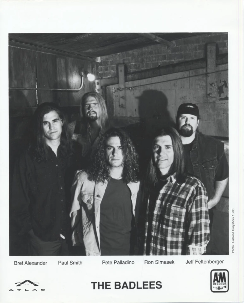 The Badlees Vintage Concert Photo Promo Print, 1995 at Wolfgang's