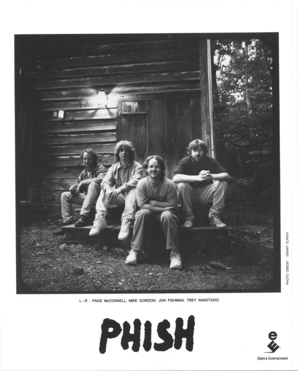 Phish Vintage Concert Photo Promo Print at Wolfgang's