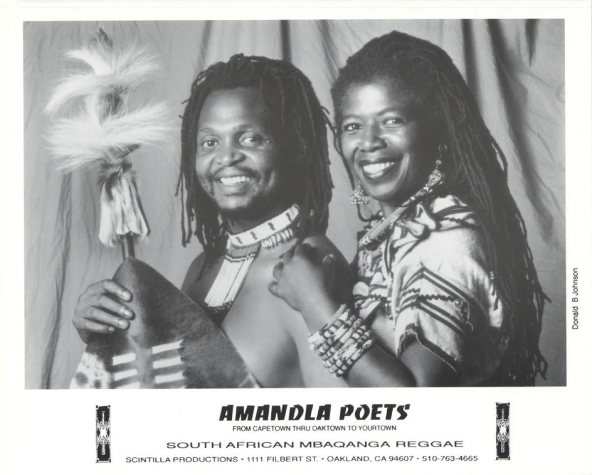 Amandla Poets Vintage Concert Photo Promo Print at Wolfgang's