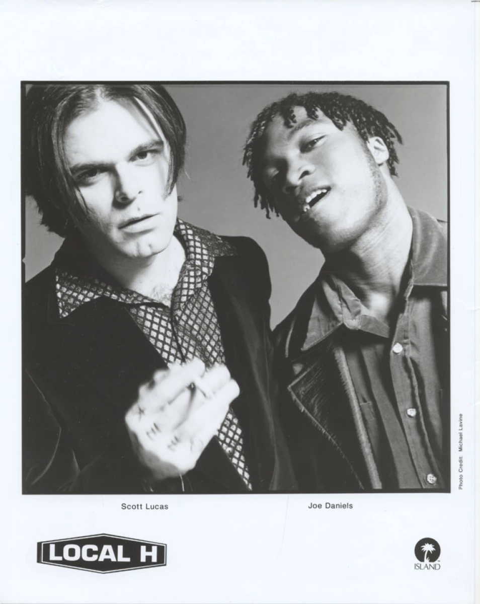 Local H Vintage Concert Photo Promo Print at Wolfgang's