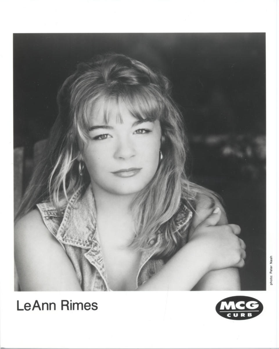 Leann Rimes Vintage Concert Photo Promo Print at Wolfgang's