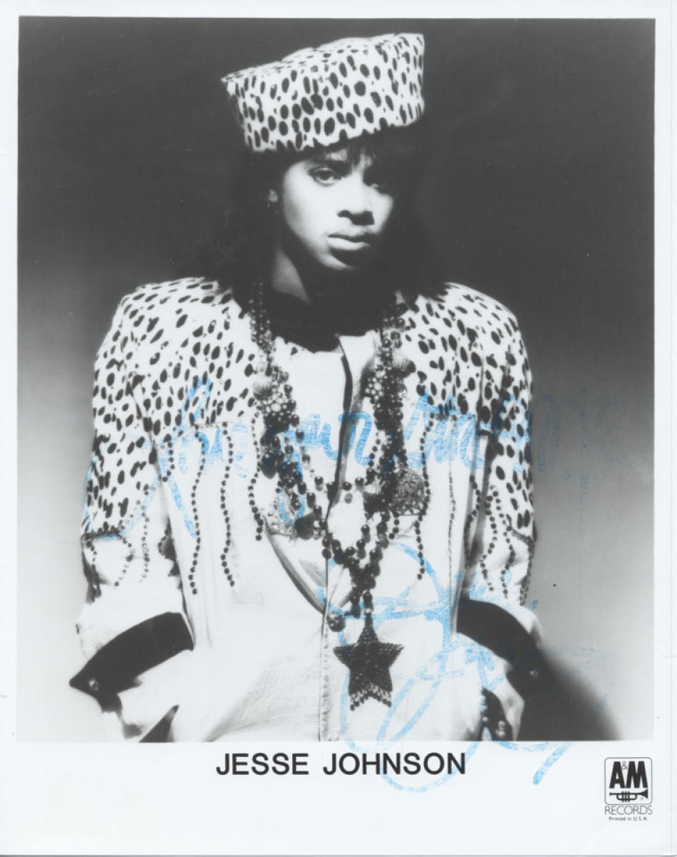 Jesse Johnson Vintage Concert Photo Promo Print at Wolfgang's