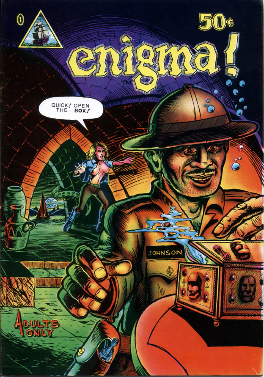 Enigma! Vintage Comic, 1973 at Wolfgang's